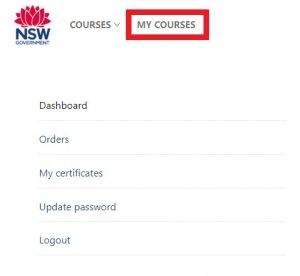 How do I access my course? – store.training.tafensw.edu.au