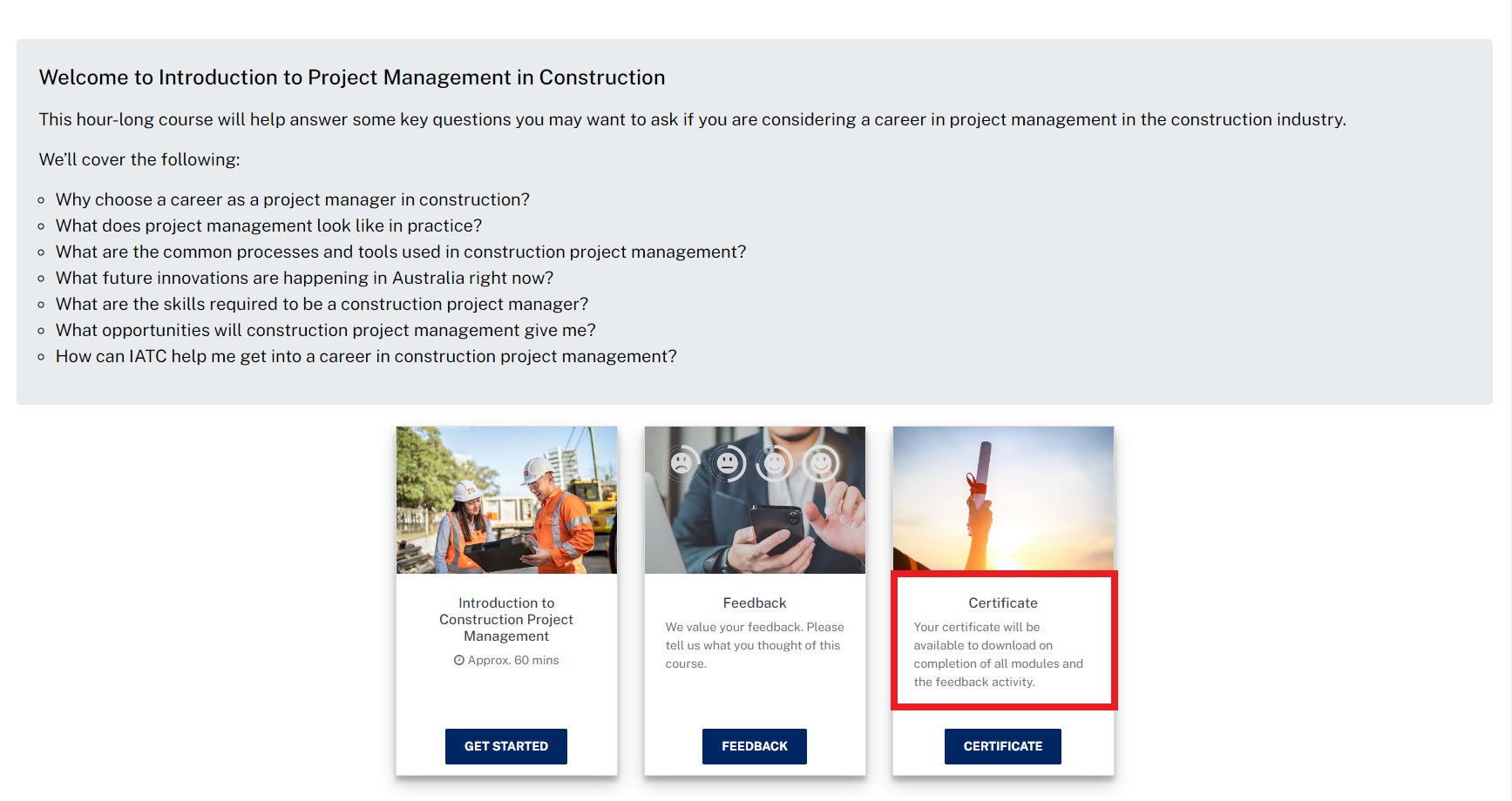 Why haven’t I received my certificate after completing the course ...